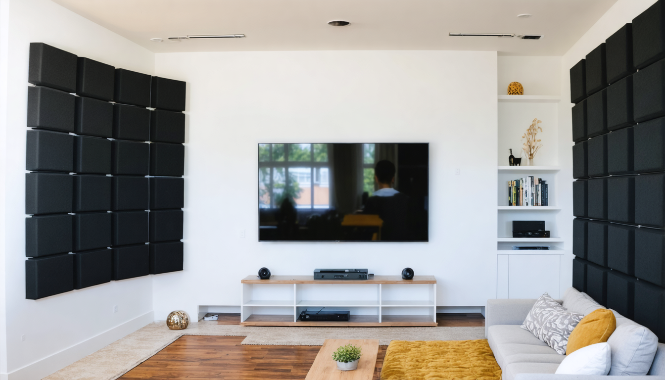 Créez des panneaux acoustiques DIY pour un son parfait